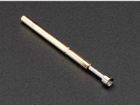 China Spring loaded pogo pins cupped head design slim 1 millimeter body diameter Adafruit Industries 2428 ideal for testing jigs for sale