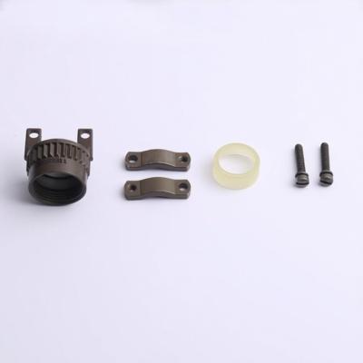 China Miniature Cylindrical Connector Amphenol 10-101971-143 with Bayonet Coupling and Gold Plated Contacts for sale