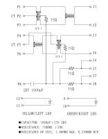China 10 100 Base Tx Tap Up RJ45 with LED ABRACON ARJC01-111002AR RoHS and ISO9001 Certified Component for sale