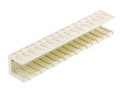 China Metral 2mm board to cable connector accessories with polarization and forced fit Amphenol 91290-102LF for sale