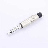 China Durable phone plug mono assembly featuring nickel and gold plating Amphenol ACPM GN for connections for sale