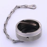 China Protective Dust Cap Size 16 with Nickel Plated Copper Alloy Rivet and Stainless Steel Chain Amphenol RT016DCG for sale