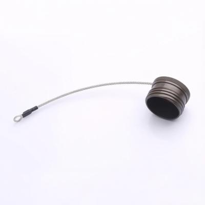 China Durable protective dust caps Amphenol D3899932W17R designed to shield connectors from dust moisture and contaminants for sale
