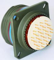 China mil dtl 38999 connector Amphenol D3899932W11R featuring size 23 contacts and high durability rating for sale