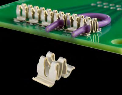 China Low profile miniature IDC wire to board connector Amphenol 10127850-001LF with four points of wire contact for sale