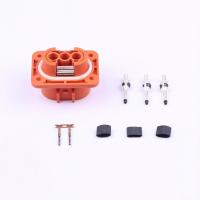 China Lightweight Amphenol ELR3A02 power connector featuring patented RADSOK technology and low temperature rise for EV systems for sale