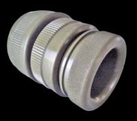 China Industrial grade Amphenol TBF-14S-2PS connector with aluminum alloy shell and silver plated contacts for sale
