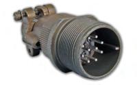 China Industrial grade Amphenol TBF-14S-2PS connector with aluminum alloy shell and silver plated contacts for sale