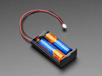 China Adafruit Industries 4193 2 x AA battery holder with built in on off switch and secure JST PH 2 pin connector for sale