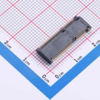 China Durable PCIe M2 Gen 3 Connector Amphenol MDT275E02001 with UL 94 V0 Housing and Gold Plated Contacts for sale