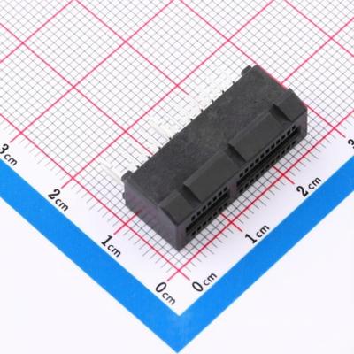 China 1.0mm pitch PCI Express card edge connector Amphenol 10018783-11110TLF for x1 x4 x8 and x16 link widths for sale
