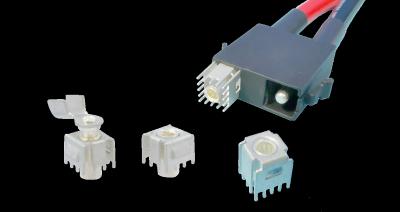 China Low profile high power wire to board connector Amphenol WTB024SV046110 with RADSOK contact technology for sale