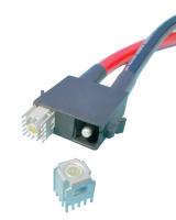 China Low profile high power wire to board connector Amphenol WTB024SV046110 with RADSOK contact technology for sale