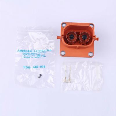 China Plastic shell Amphenol UPCR012ALS1 connector designed for space saving and high current capacity in EVs for sale