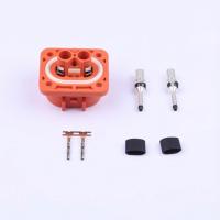 China Electric vehicle power connector Amphenol ELR2A04 with RADSOK technology and field repairable design for sale