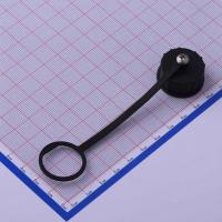 China Waterproof male connector cap Amphenol CAP-WACMSPC1 featuring screw attachment and IP67 sealing for sale