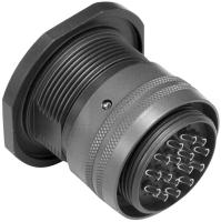 China High voltage Amphenol PTB-12-4PS connector with hermetic seal options and resilient neoprene inserts for sale