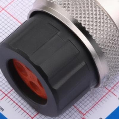 China Size 14 4 position industrial plug connector Amphenol RT06144SNHEC03 with stainless steel wave washer for sale