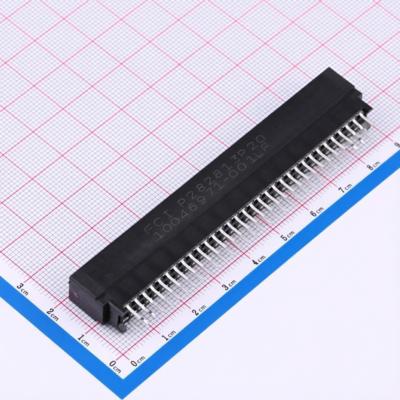 China Power and signal integration connector Amphenol 10046971-001LF one piece card edge design for power delivery for sale