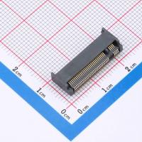 China High Density PCIe M2 Card Edge Connector Featuring Amphenol MDT420M01002 67 Contacts 050mm Pitch for sale