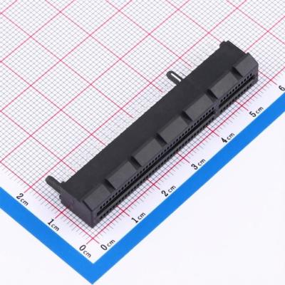 China 1.0mm pitch vertical card edge connector Amphenol 10018783-10102TLF suitable for PCI Express x1 x4 x8 and x16 link widths for sale