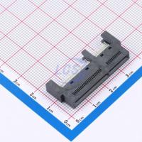 China High speed card edge connector Amphenol MET008431401101 supporting 32GTs to 112GTs PAM4 data rates for sale