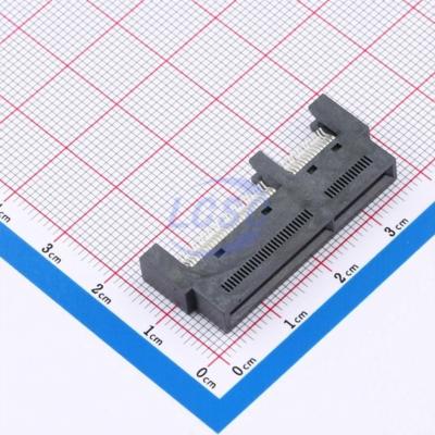 China High speed card edge connector Amphenol MET008431401101 supporting 32GTs to 112GTs PAM4 data rates for sale