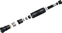 China Water Sealed 10 Conductor Breakaway Jack Amphenol AJ-137BRS Compatible with AP-137 and AP-107 Plugs for sale