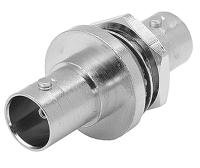 China Durable BNC Bulkhead Adapter 75 Ohm Jack Jack Connector Amphenol 031-220N-75 for Panel Installation for sale