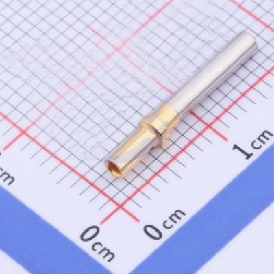 China Solid Socket Contact Size 20 Copper Alloy Gold Nickel Plated Amphenol AT62-201-2031 RoHS Compliant for sale