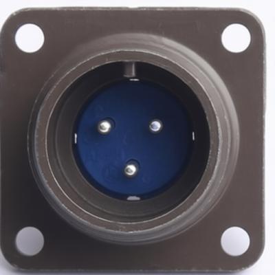 China Durable cylindrical connector Amphenol 97-3102A-14S-7P with threaded coupling and aluminum alloy shell for sale