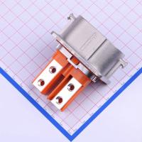 China High voltage safety lock connector Amphenol HVSLS800022A1H6 with IP67 sealing and EMI RFI shielding for sale