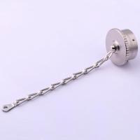 China Size 16 Plug Dust Cap with Stainless Steel Chain and Nickel Plating Including Amphenol RT616DCG Model for sale