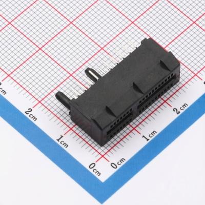 China PCI Express vertical card edge connectors Amphenol 10018783-10100TLF designed for desktop PC workstation and server I O cards for sale