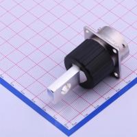 China Industrial Grade Flange Wall Mount Connector Amphenol RTHP0161PZ-H1 Featuring 8mm Single Pin Contact for sale