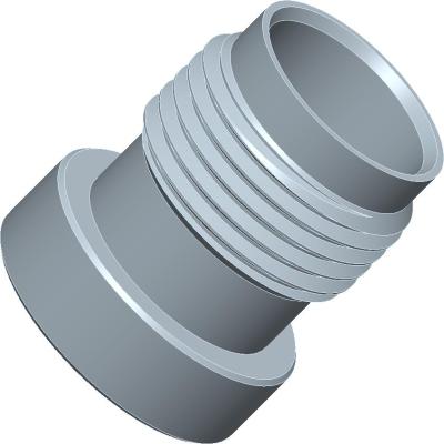 China TNC Plug Connector with Brass Body and Nickel Plating Amphenol 000-78400 Single Pack for sale