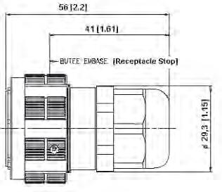 China Heavy Duty Ethernet Connector Amphenol RJFTVC2G Featuring Tri Start Thread Coupling and IP68 Sealing for sale