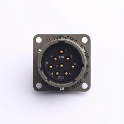 China Compact durable connector Amphenol PT02E-16-8P with bayonet coupling and multiple termination styles for sale