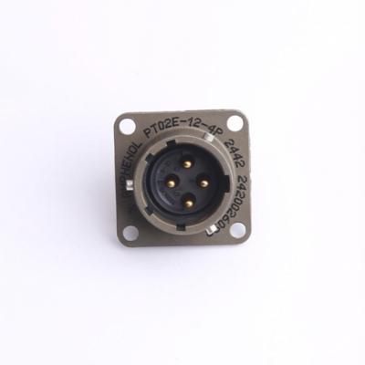 China Versatile Amphenol PT02E-12-4P Miniature Connector Compatible with MIL-DTL-26482 Series One Standards for sale