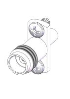 China 2.4mm Female to SMPM FD Male Adapter Amphenol 1116-6095 for DC to 50 GHz High Frequency Applications for sale