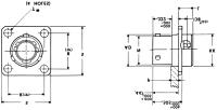 China Crimp Box Mounting Receptacle Back Panel Mounting Amphenol MS27508E14B35SA with Clear Iridite Finish for sale