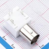 China Signal Transmission Connector 50 Ohm BNC Right Angle Jack Amphenol 031-5486-1010 with Gold Plated Contact for sale