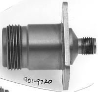 China Bulkhead mount adapter Amphenol 901-9173 for BNC jack to SMA jack coaxial cable connection solutions for sale