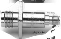 China Bulkhead mount adapter Amphenol 901-9173 for BNC jack to SMA jack coaxial cable connection solutions for sale