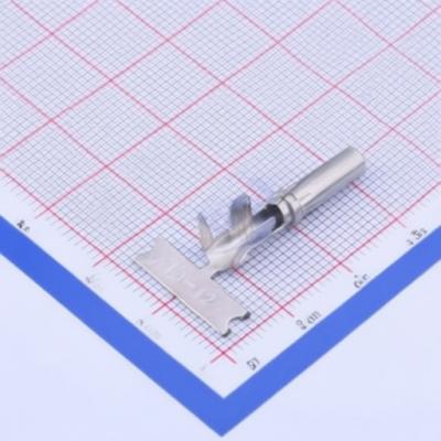 China Stamped socket contact Amphenol AT62-12-0222 suitable for 10 to 12 AWG wire copper alloy construction for sale