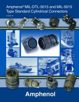 China Threaded coupling connector Amphenol MS3106A20-29S with environmental resistance and MIL DTL 5015 compliance for sale
