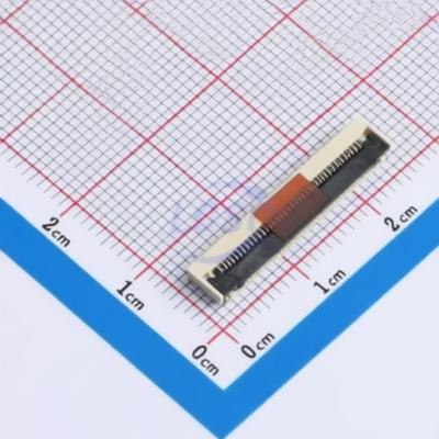 China 0.50mm Pitch ZIF Flex Connector Amphenol F305-1A7H1-11040-E100 for Automotive and Industrial Applications for sale