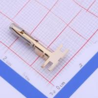 China Crimp termination socket contact size 16 stamped Amphenol SS14M1F compatible with 14 to 16 AWG wire for sale