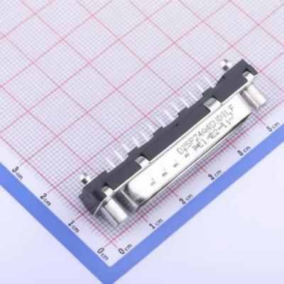 China Durable Industrial Connector Amphenol D25P24A4GV00LF with Steel Nickel Plated Shell and Gold Contacts for sale