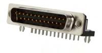 China Compact and Durable EMI Filter Connector Amphenol FCE17C37PM210 with Tin Plated Stamped Steel Shell for sale